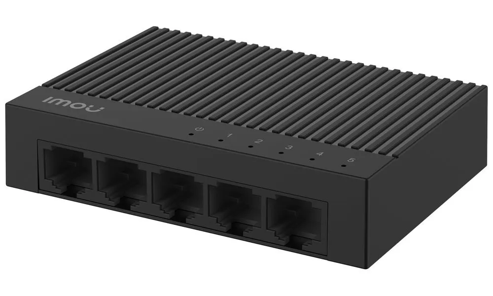Ropere - Imou switch SF105C 5x port 10 100 Mbps RJ45 ports 1 Gbps power ...