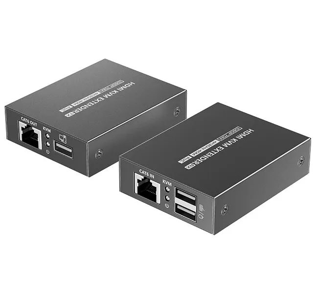 Ropere - XtendLan CAT6 HDMI extender transmitter+receiver 40m 4k 2k ...